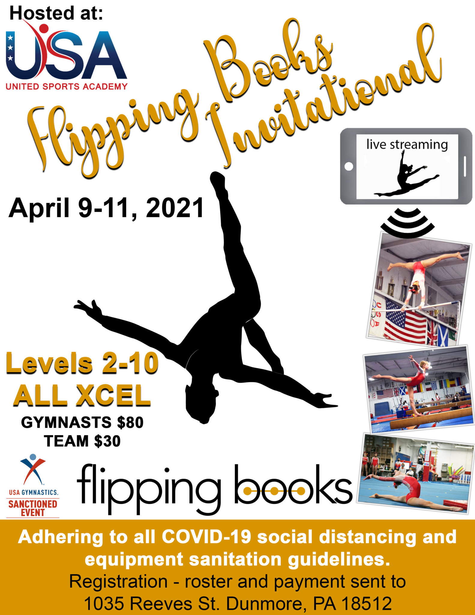 Flipping Books Invitational – United Sports Academy