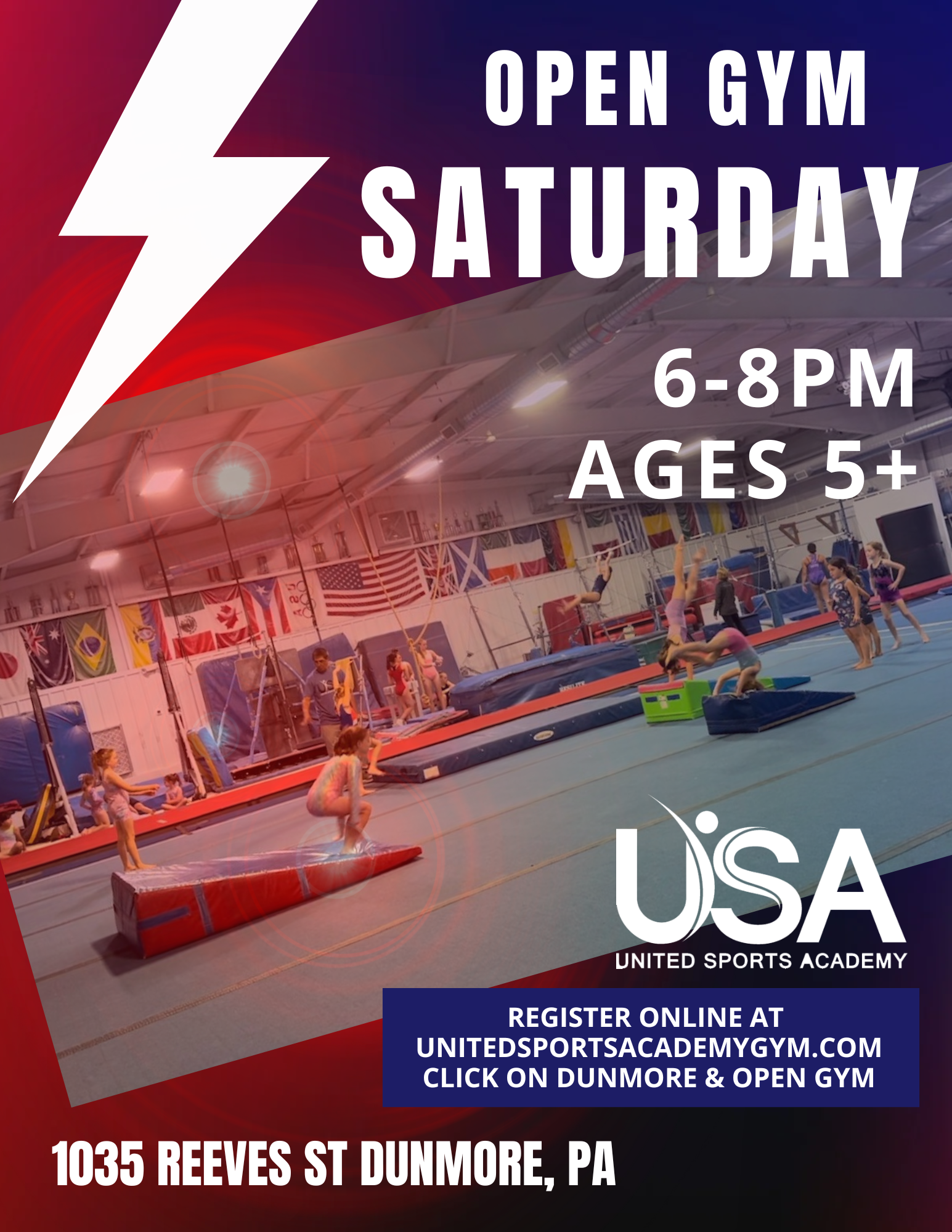 Open Gym Times – United Sports Academy
